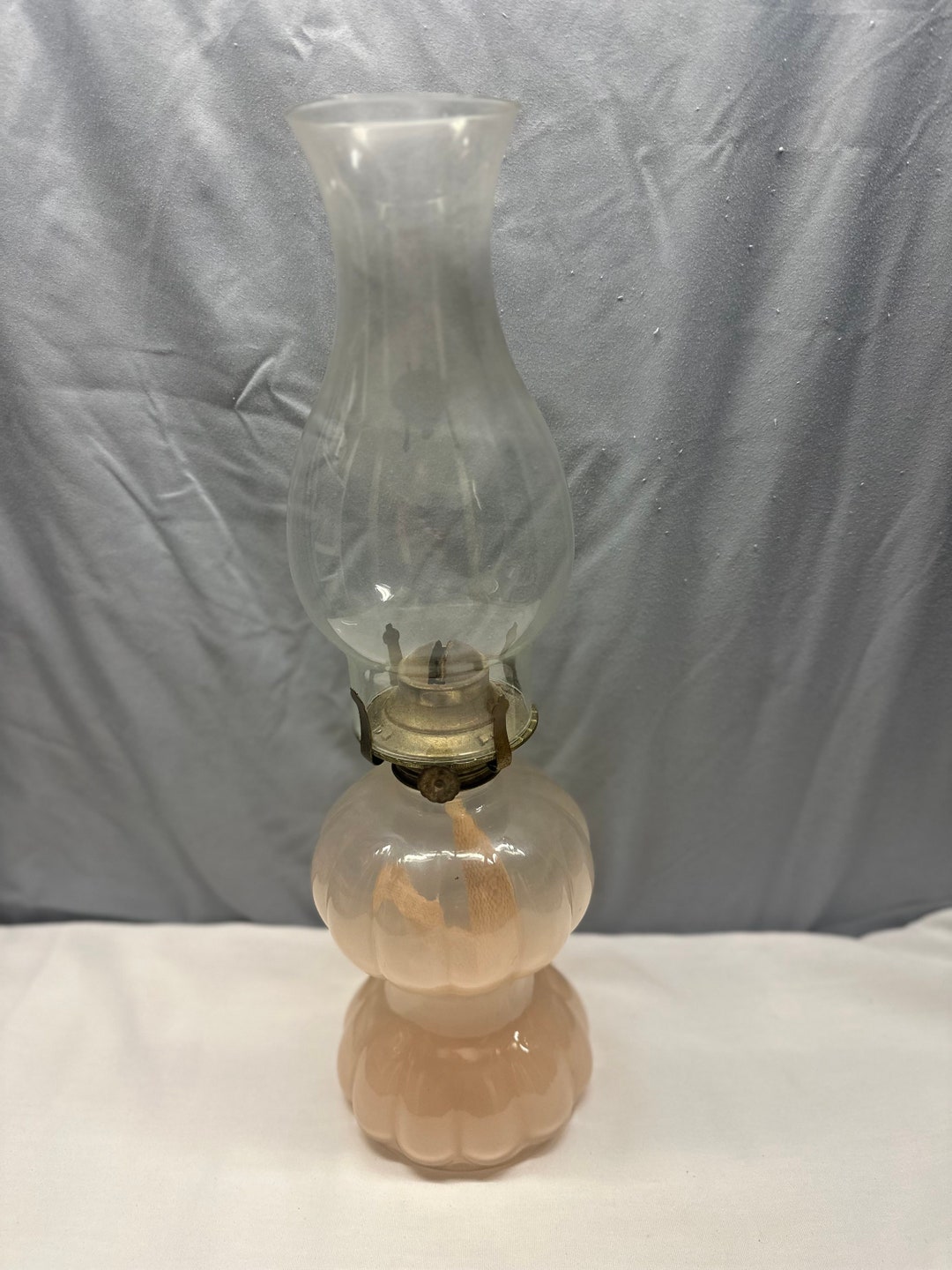 Vintage Lamplight Farms Oil Table Lamp Preowned - Etsy