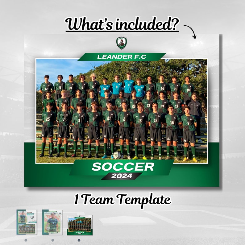 Custom Soccer Wall Art Canva Template Editable Soccer Senior Day Gift ...