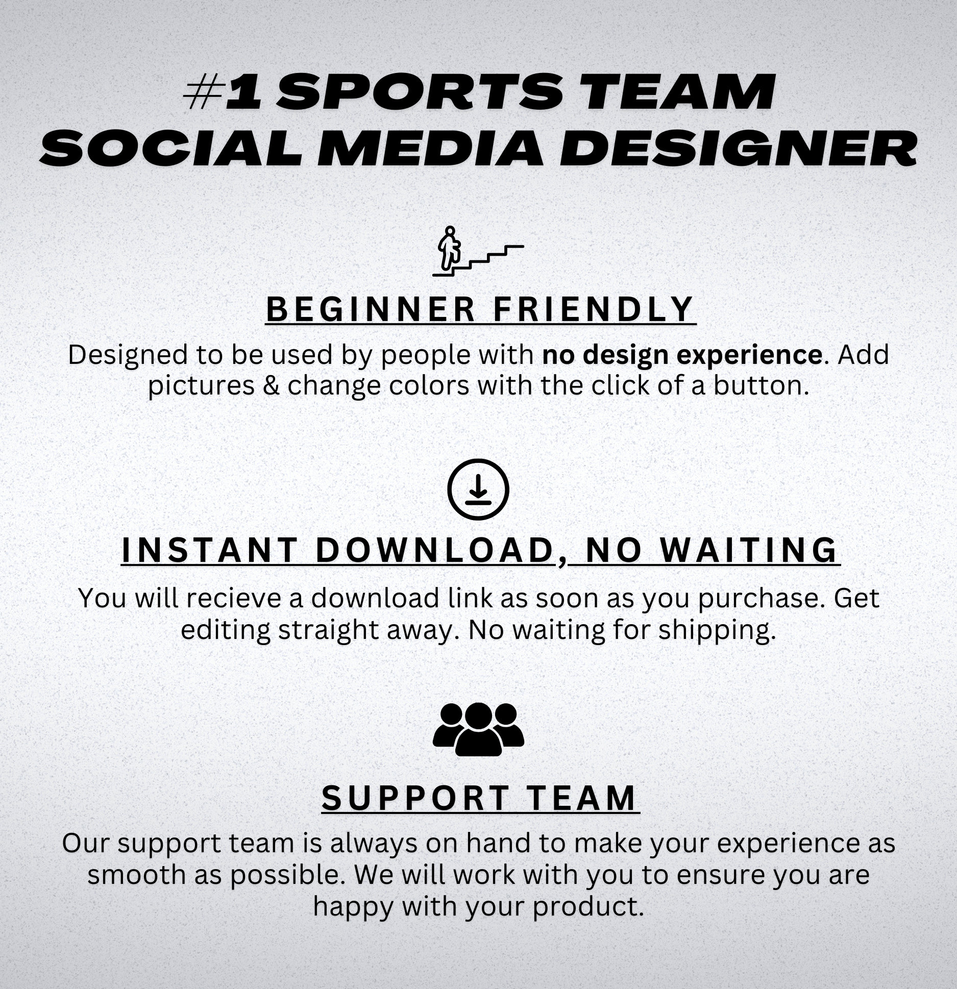 Game Day Social Media Canva Template Sports Graphic Customizable Match ...