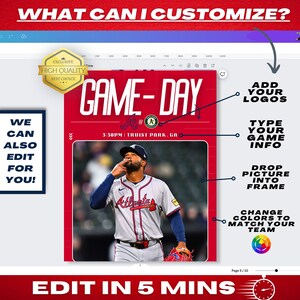 Baseball Sports Social Media Templates Canva Sports Baseball Team ...