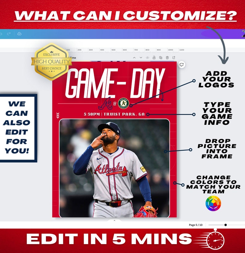 Baseball Sports Social Media Templates Canva Sports Baseball Team ...