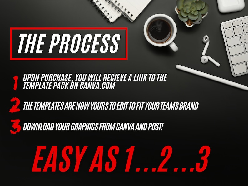 Sports Team Social Media Template High School Athletics Media ...