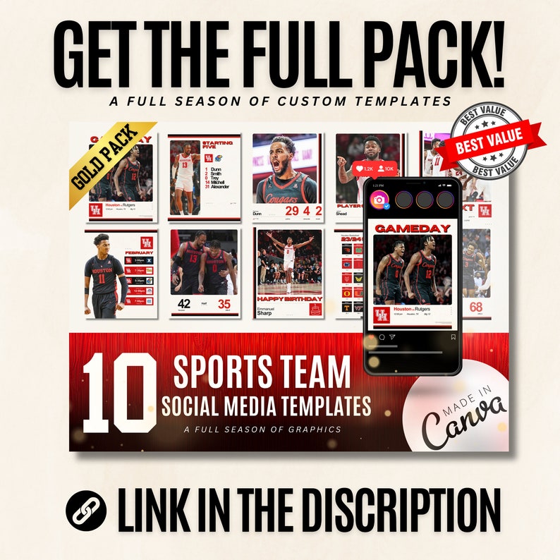 Customizable Sports Team Schedule Canva Template (digital Download) - Etsy