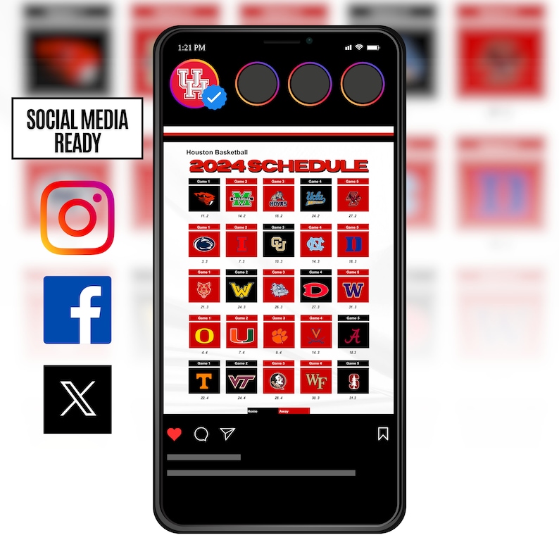 Customizable Sports Team Schedule Canva Template (digital Download) - Etsy