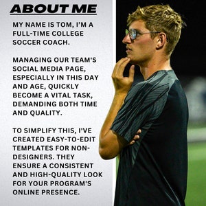 Volleyball Sports Social Media Templates Canva Sports Volleyball Team ...