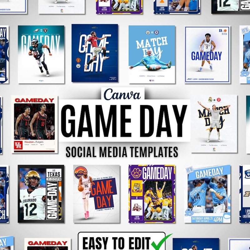 Game Day Graphics - Etsy