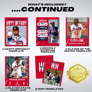 Baseball Sports Social Media Templates Canva Sports Baseball Team ...