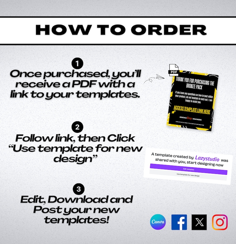 Football Canva Template Pack Social Media Graphics Bundle Instagram ...
