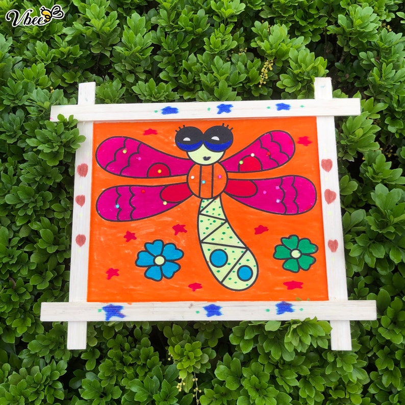 Set 10 Wooden Coloring Boards for Kids Customizable Wood Art - Etsy