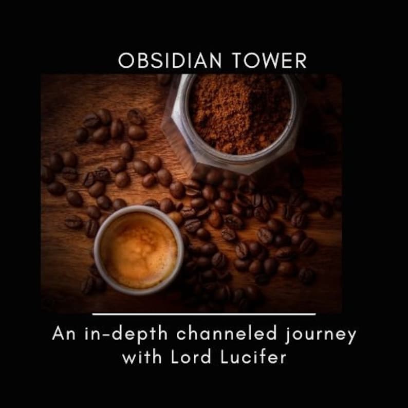 The Obsidian Tower a Channeled Journey With Lord Lucifer - Etsy