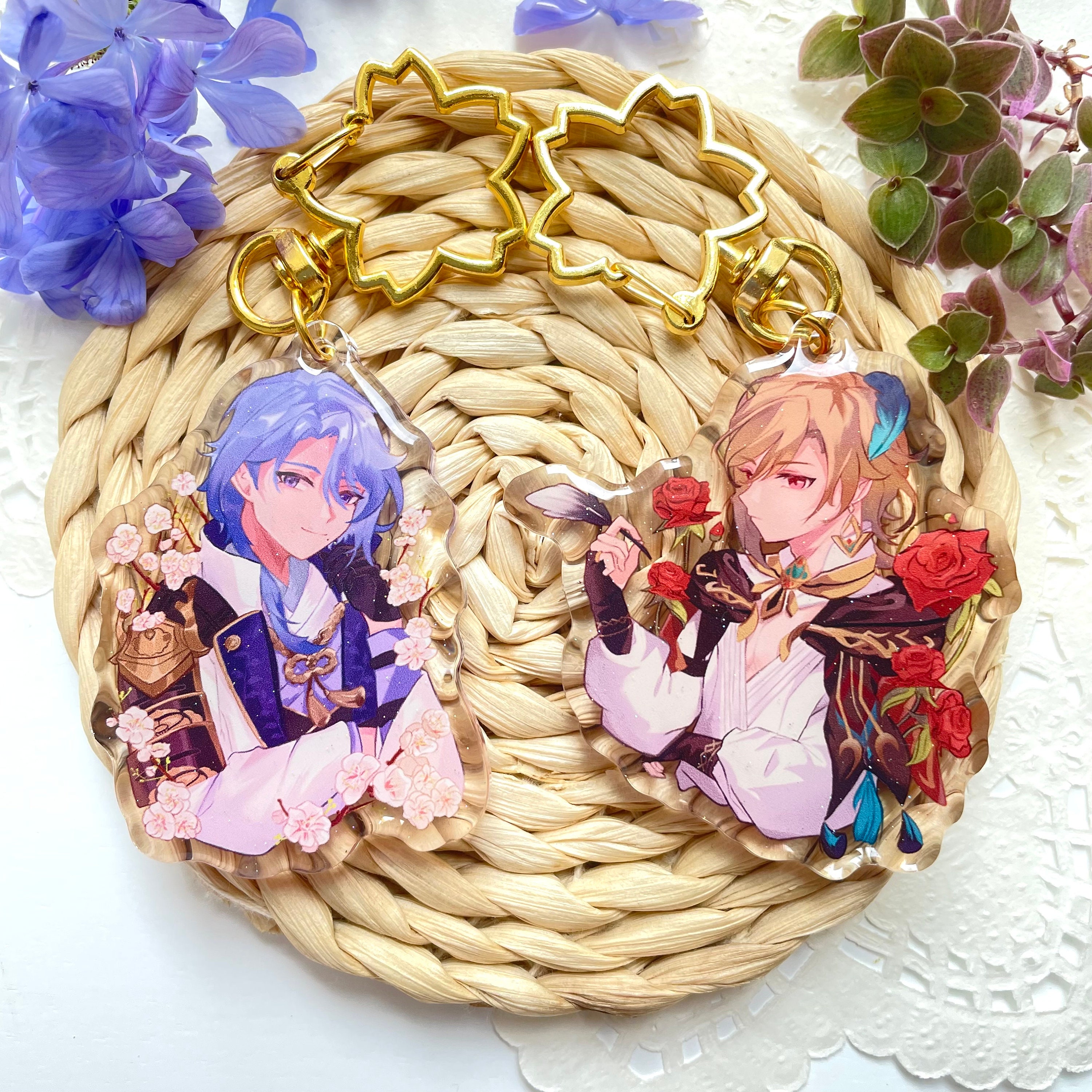 Genshin Impact Acrylic Keychain - Etsy