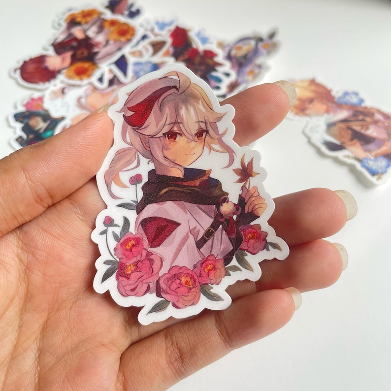 Genshin Impact Stickers - Etsy