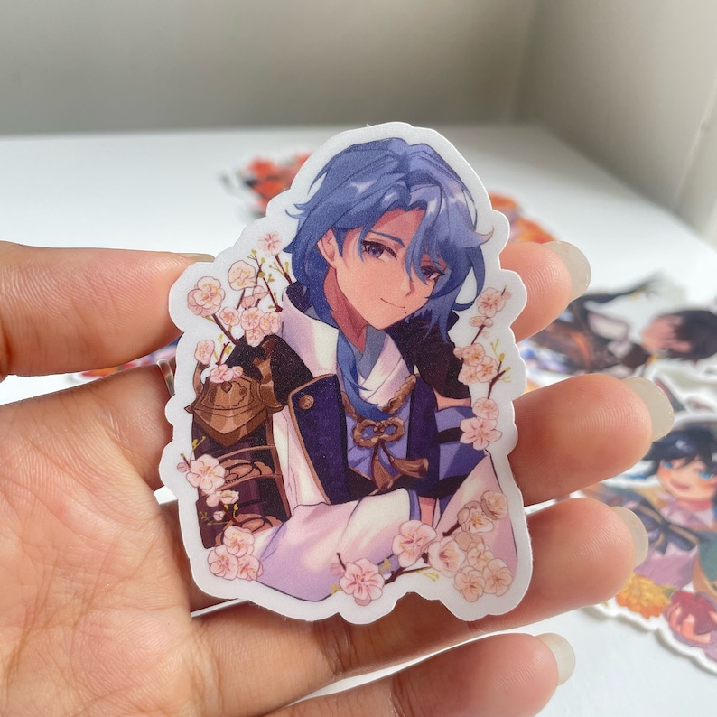 Genshin Impact Stickers - Etsy