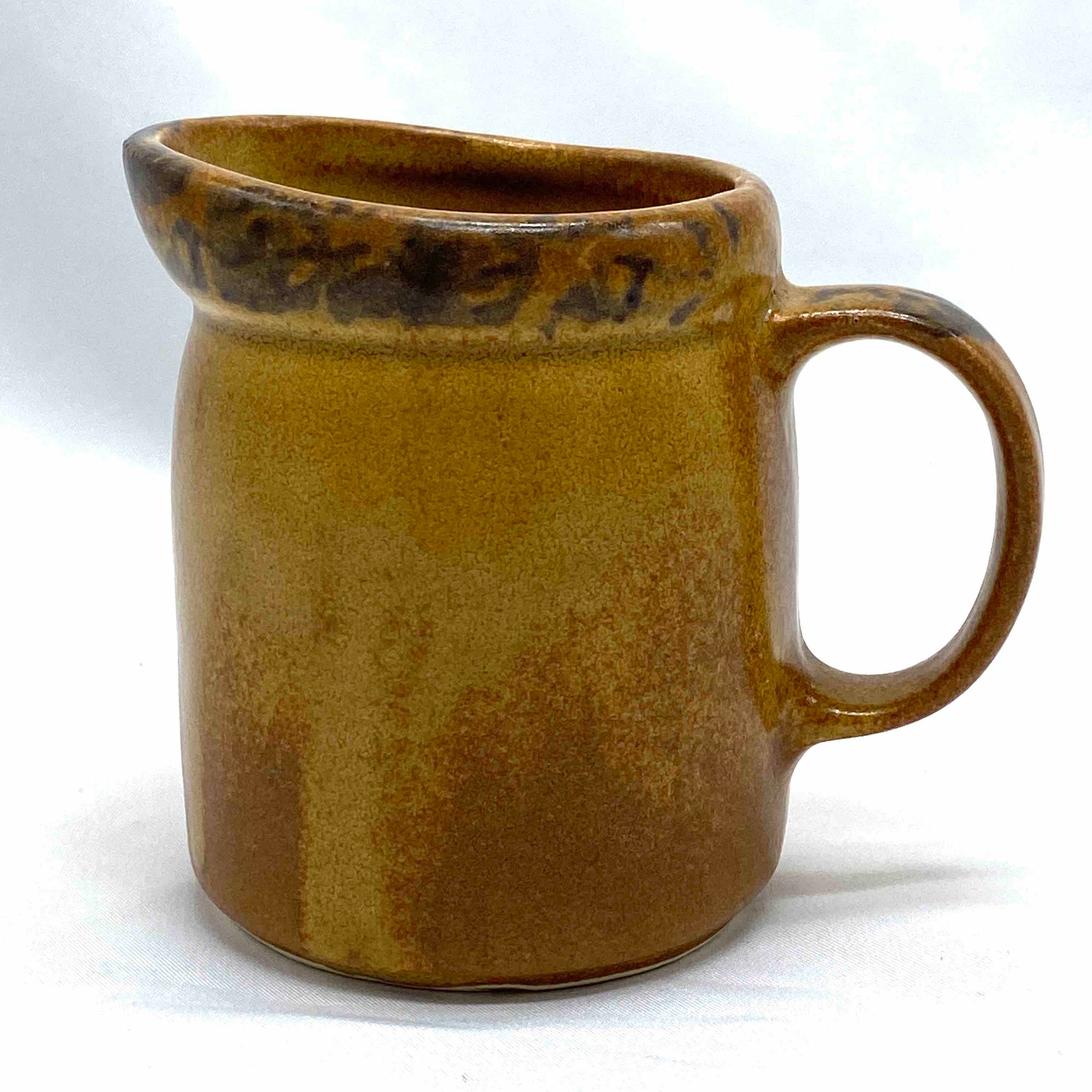 Mccoy Canyon Mesa Brown Mottled Pottery Creamer 1414 - Etsy