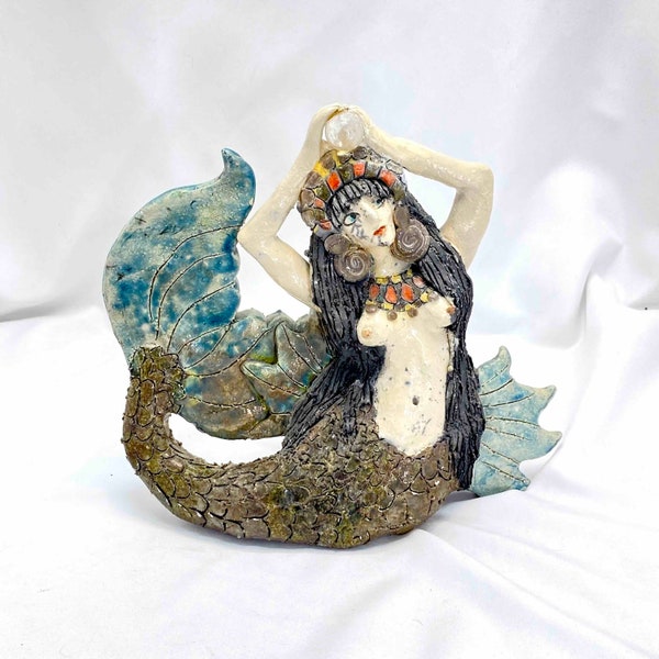 Ceramic Mermaid - Etsy