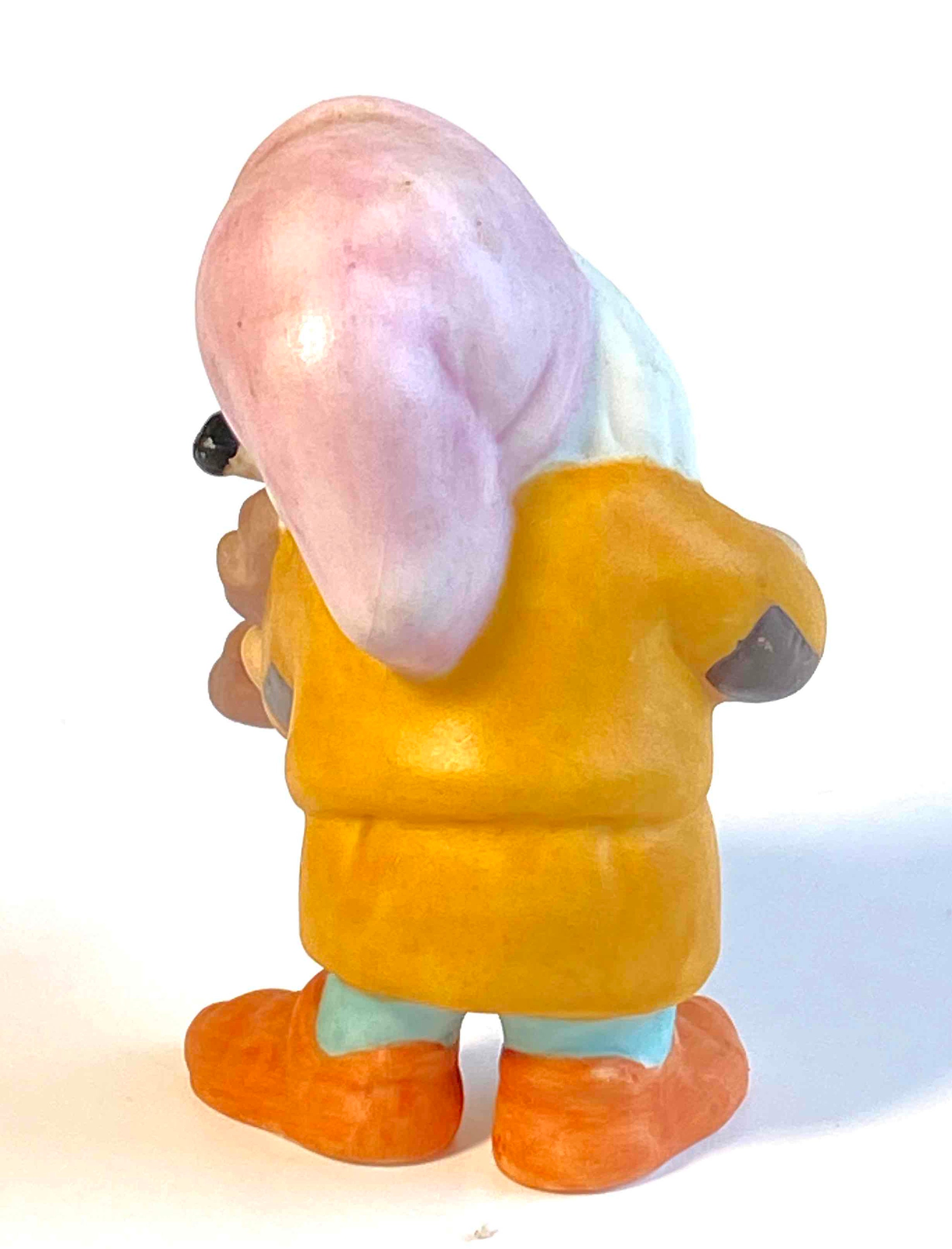 Disney Snow White & Seven Dwarfs Porcelain Bisque SLEEPY Figurine ...