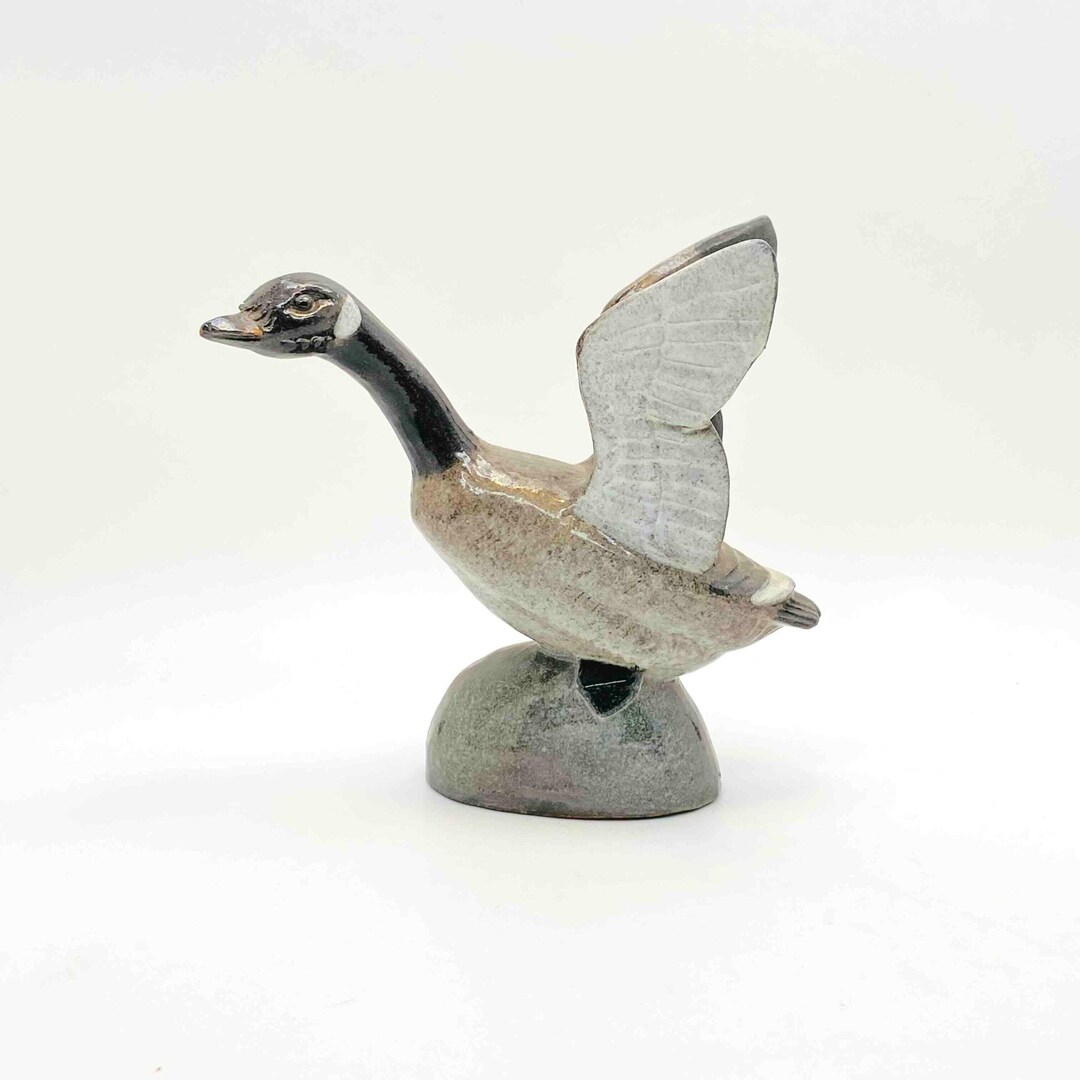 Vintage Jarko Zavi Duck Figurine Signed 1967 - Etsy