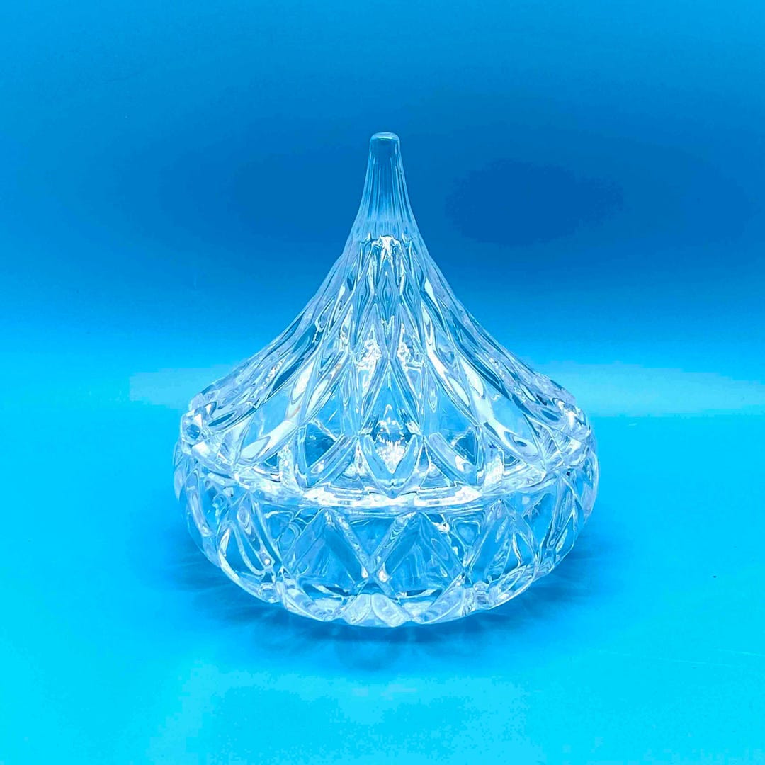 Shannon Crystal Kiss Candy Dish 5" Tall Vintage 1960s - Etsy