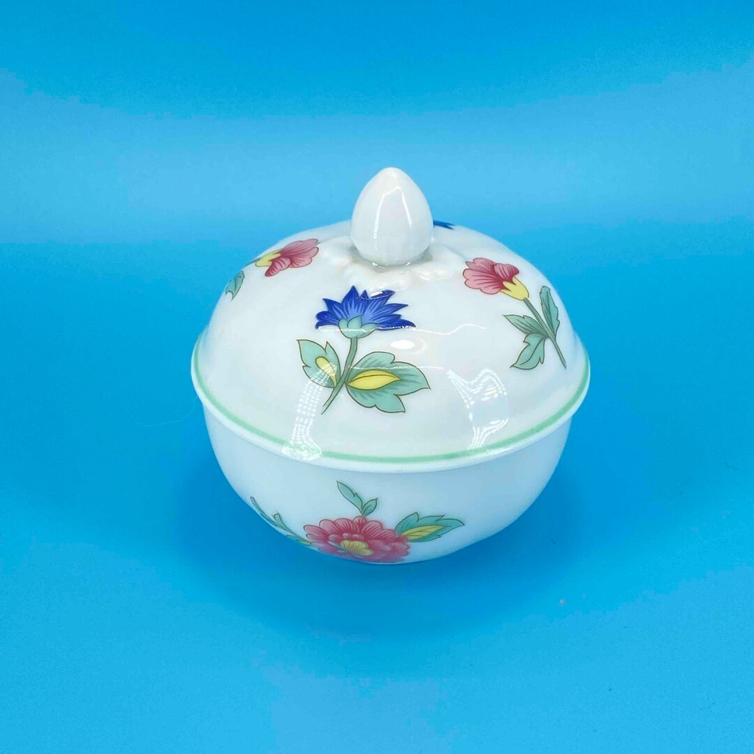 Villeroy & Boch Porcelain Indian Summer Trinket Box With Lid Heinrich ...