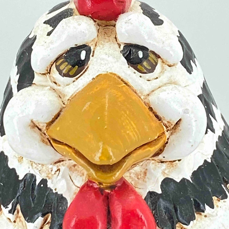 Vintage Vicki Thomas Chicken Gourd Folk Art Americana 1990s - Etsy