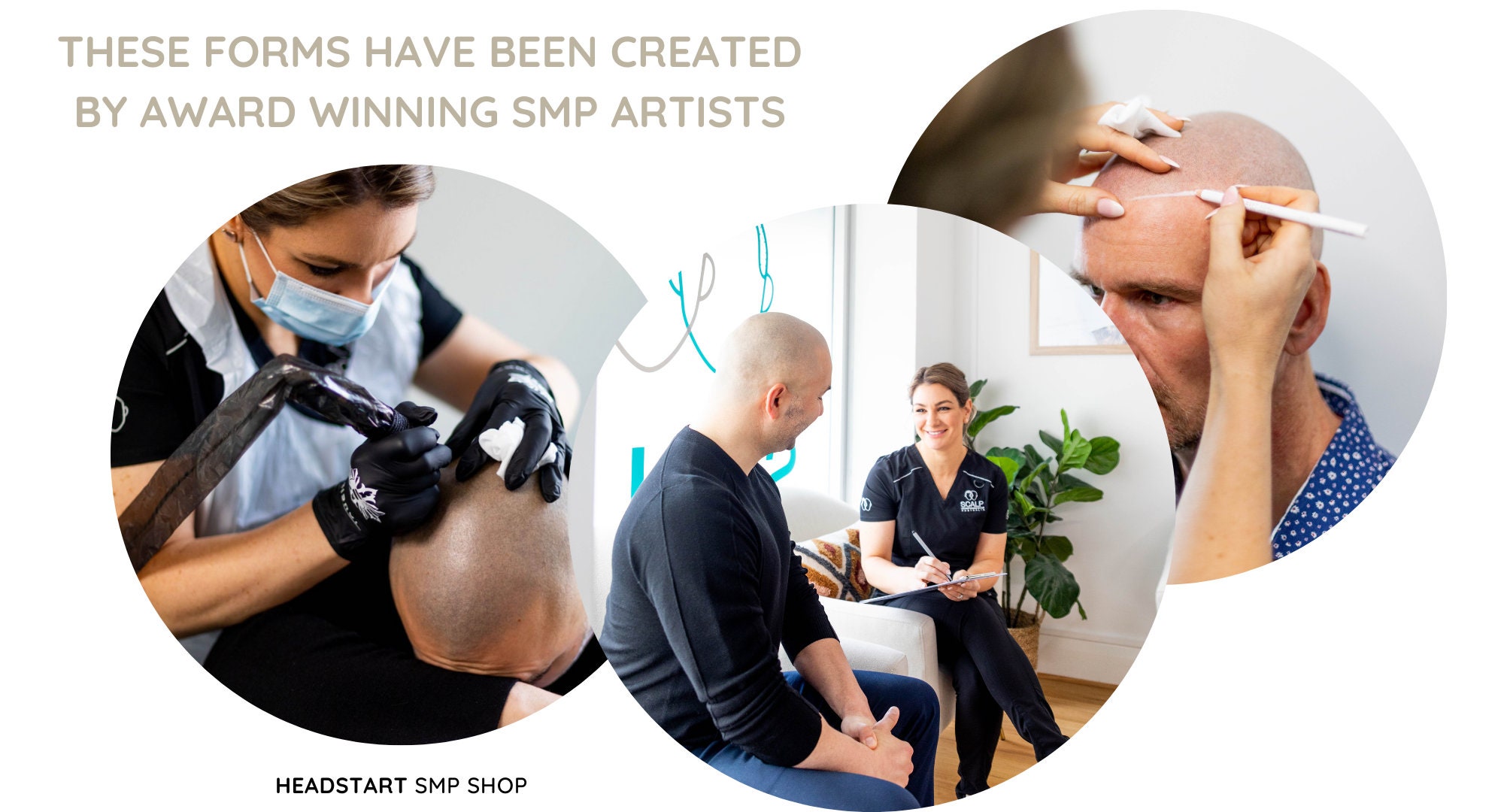 Scalp Micropigmentation (SMP) Treatment Agreement Form Including ...