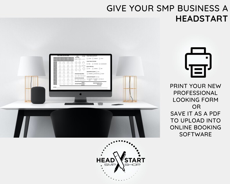 SMP Consent Form Template! Give Your Scalp Micropigmentation Business a ...