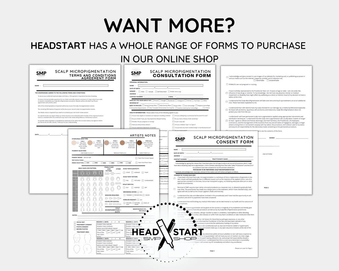 Scalp Micropigmentation Social Media Templates | Instagram Template ...