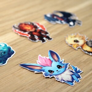 Final Fantasy Stickers final Fantasy Themed Sticker Chocobo - Etsy