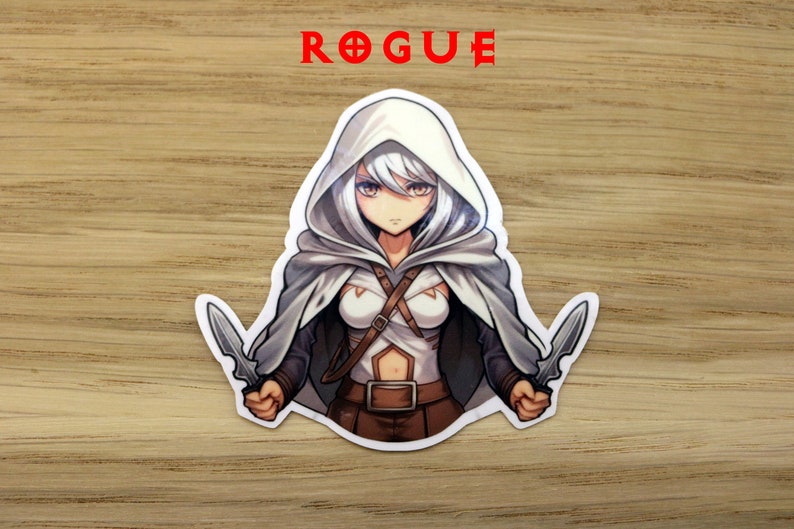 Diablo 4 Themed Character Classes (female) - Sticker Decal Set or ...