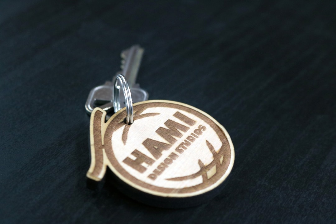 Custom Wooden Keychain With Your Logo, Photo, or Design - Etsy