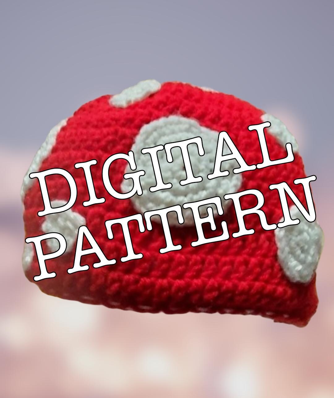 PATTERN ONLY: Sways Double Mushroom Beanie Hat Pattern - Etsy