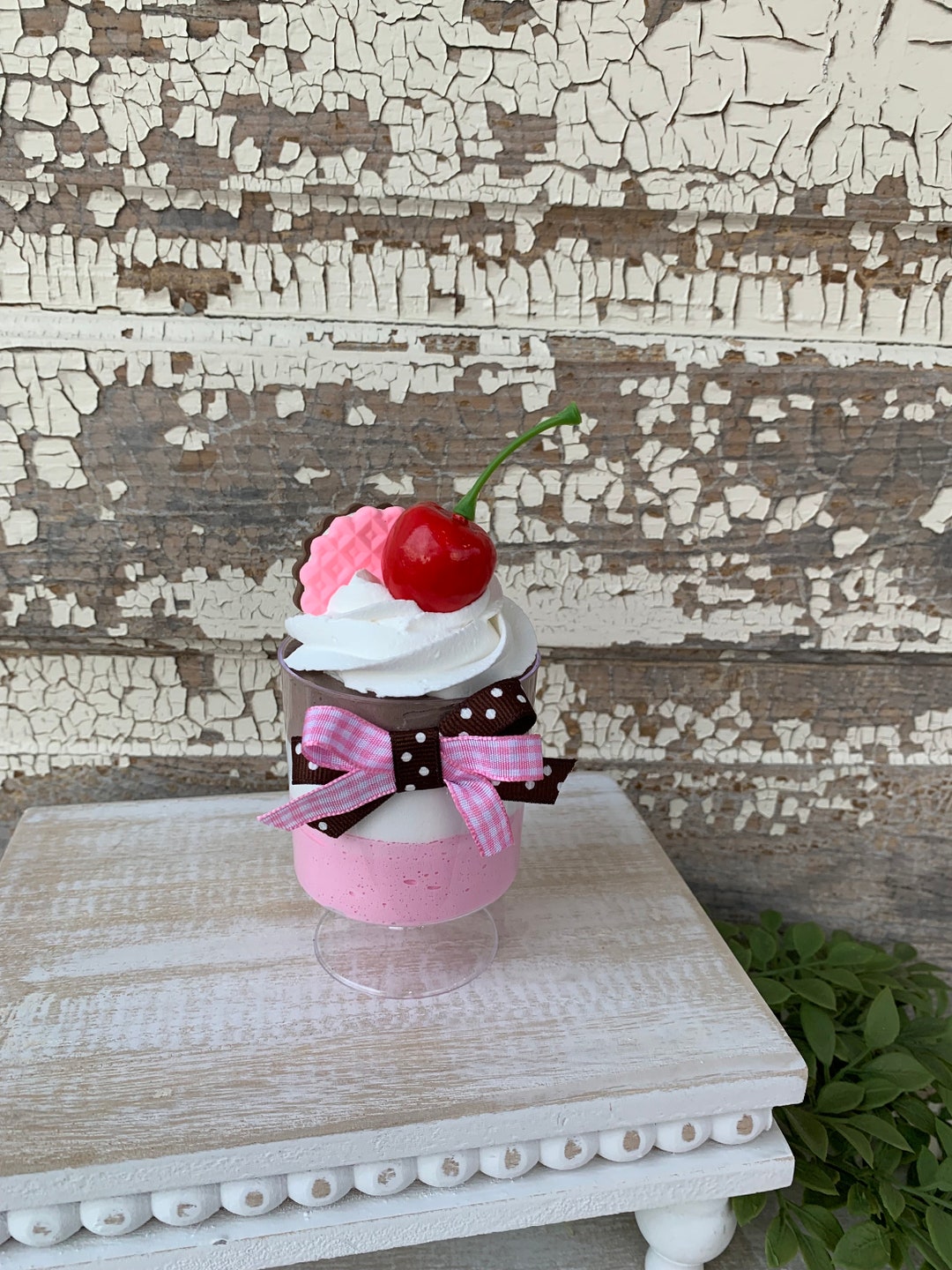 Neapolitan Fake Ice Cream Neapolitan Fake Parfait Neapolitan Decor ...
