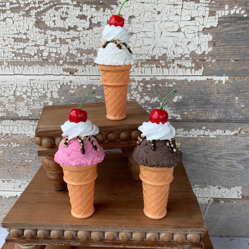 Fake Ice Cream Cone - Etsy