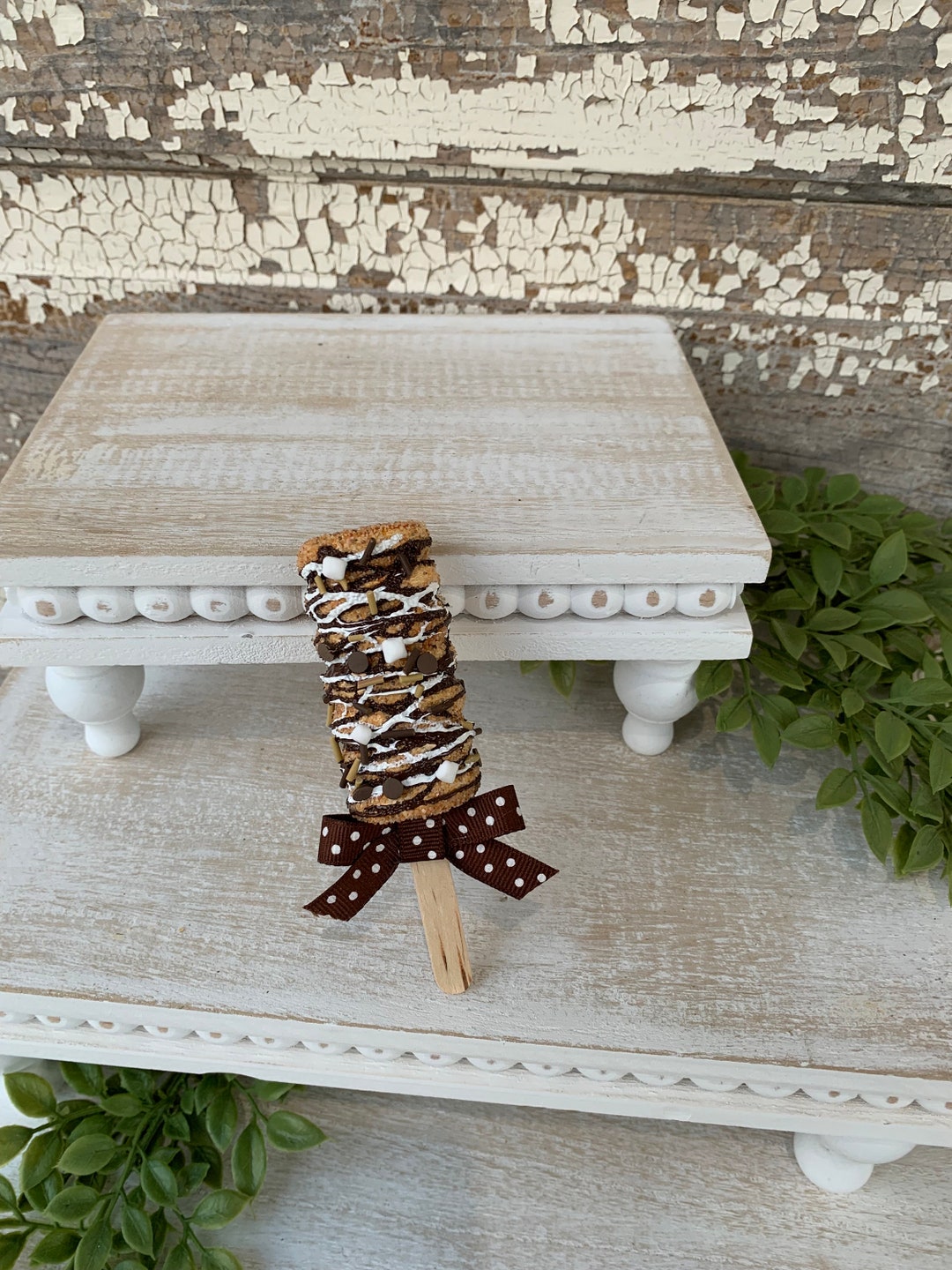 Fake Smores Cake Pops Fake Smores Cakesicles Smores Decor Fake ...