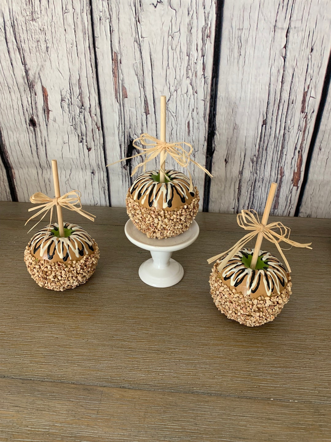 Faux Candy Apple Faux Caramel Apple Caramel Apple Photo Prop - Etsy