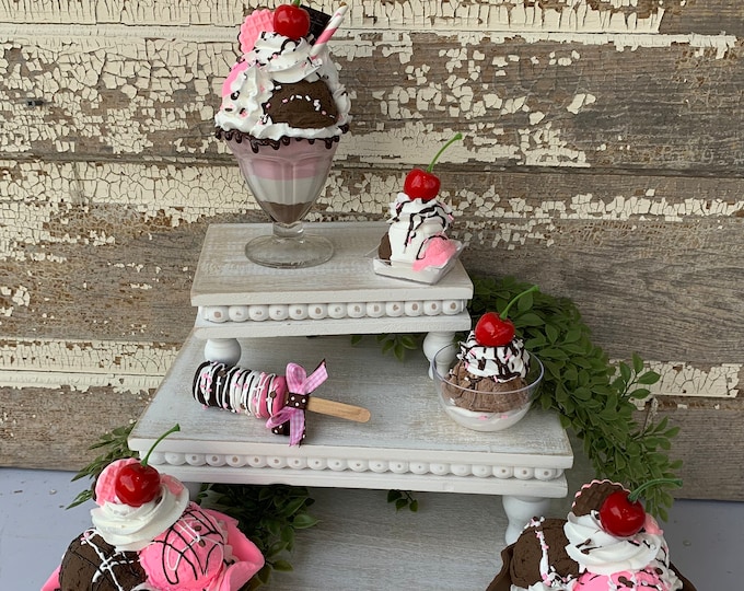 Fake Ice Cream Bowl, Fake Ice Cream, Ice Cream Party Decor, Fake ...