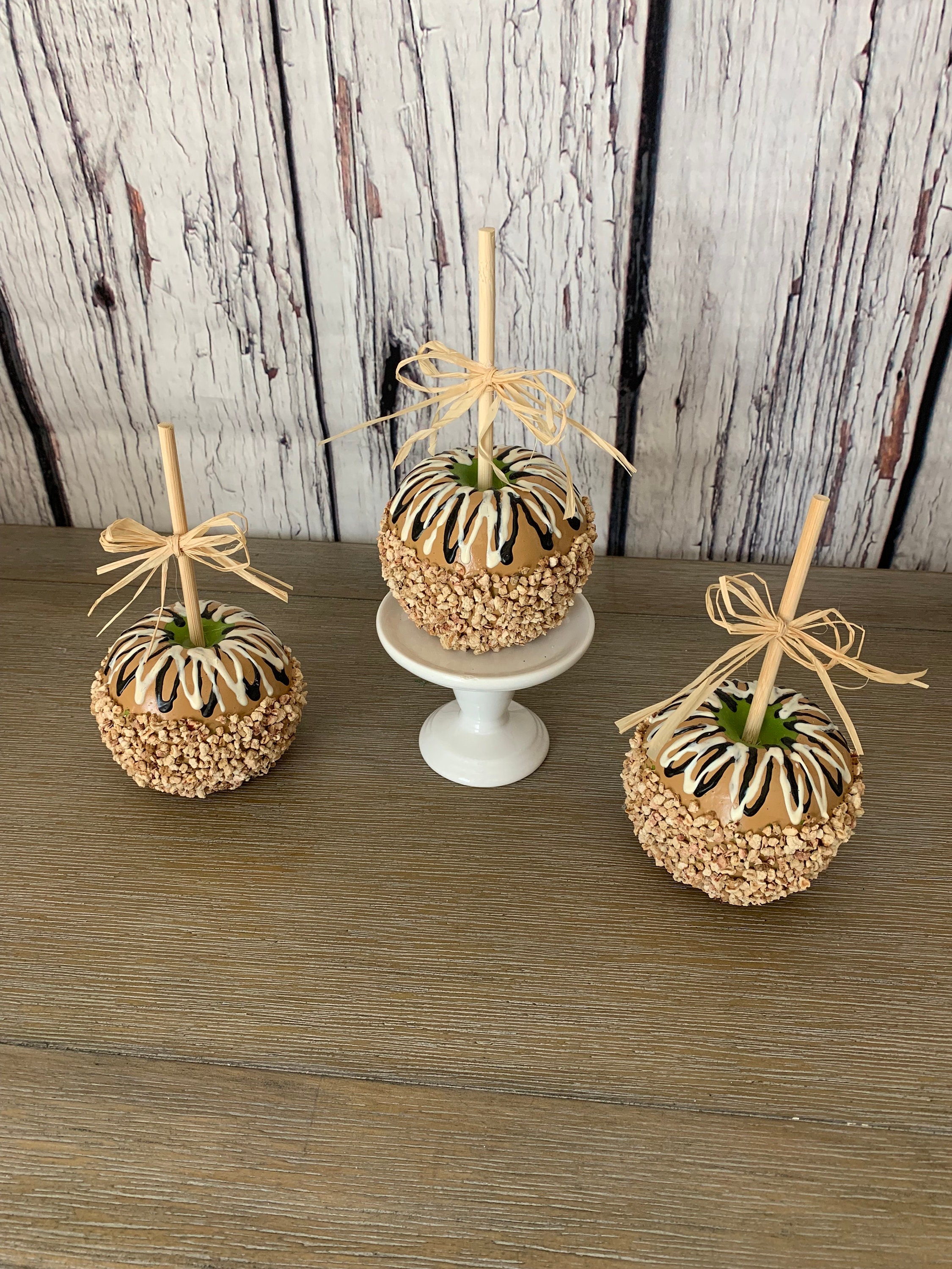 Faux Candy Apple Faux Caramel Apple Caramel Apple Photo Prop - Etsy