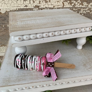 Neapolitan Faux Cake Pop Cakesicles Neapolitan Decor Neapolitan Tiered ...