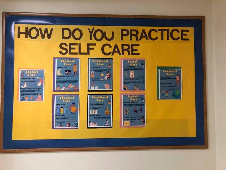 Self Care RA Teacher Board - Etsy