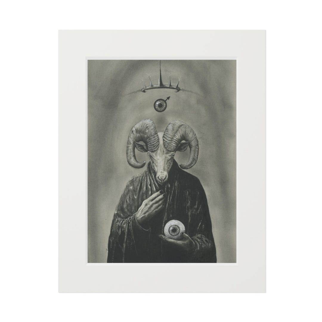 Emperor - Mystical Tarot Art Print | Gothic Wall Decor From the ...