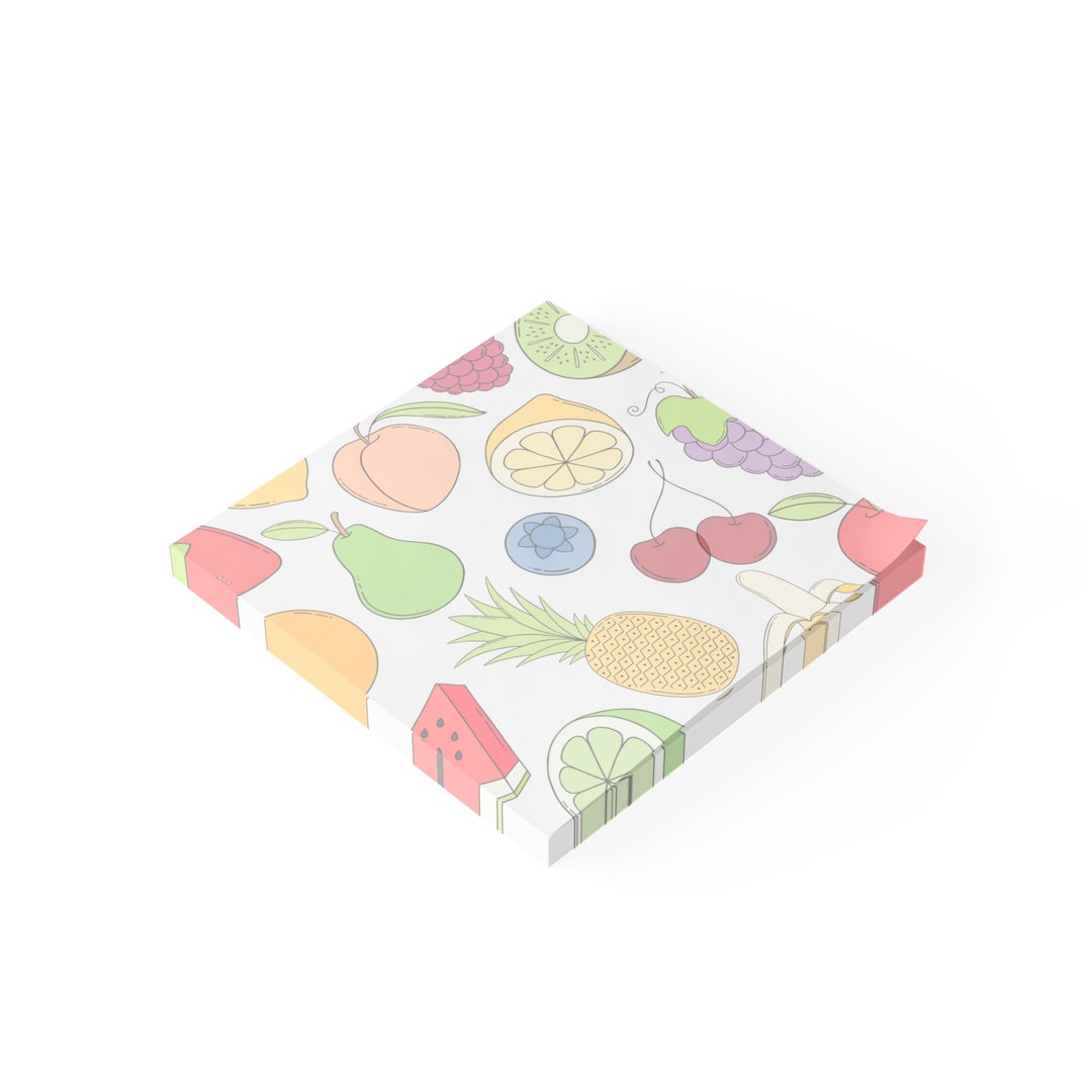 Dietitian Fruit Post-it Sticky Notes Dietitian Gifts Dietetic Intern ...