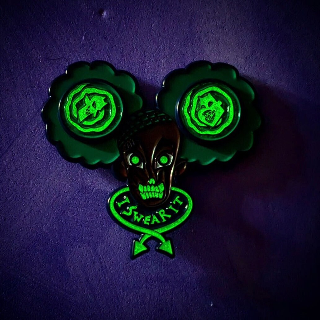 Hell Maiden Wendell and Wild Themed Enamel Lapel Fantasy Pin - Etsy