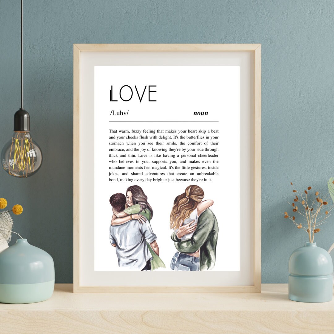 Love Definition Poster Instant Digital Download - Etsy