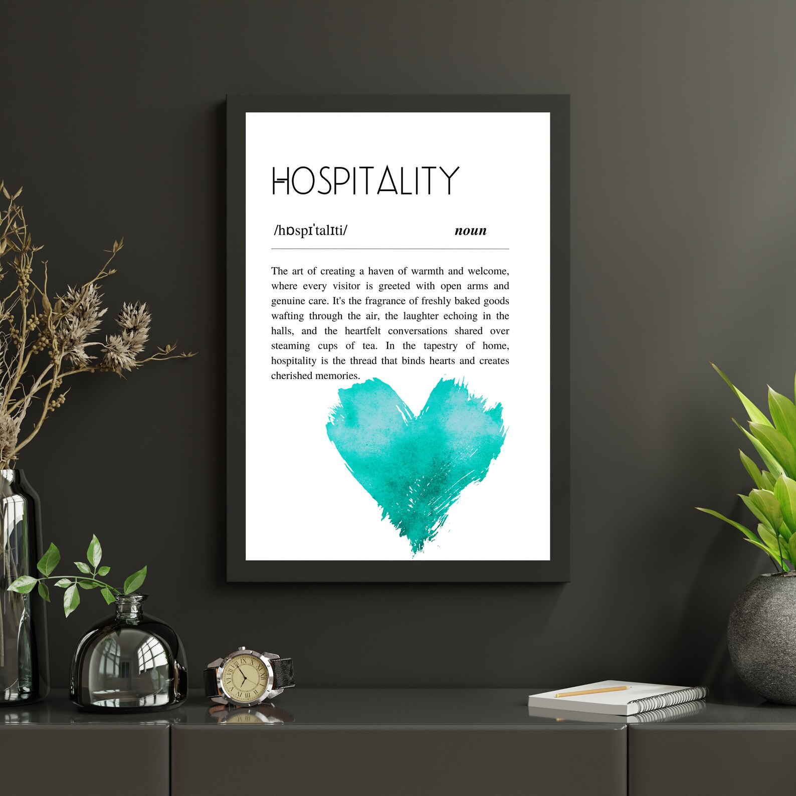 Hospitality Definition Poster Instant Digital Download - Etsy UK