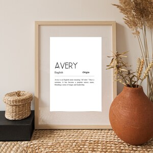 Avery - Etsy