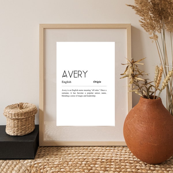 Avery - Etsy