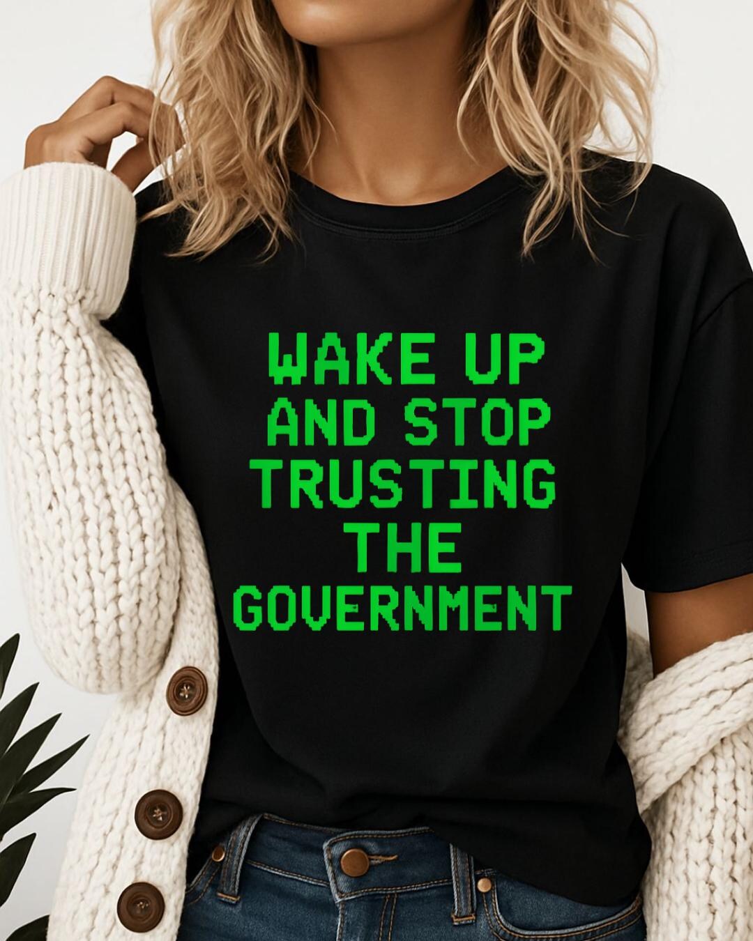 Anti Government Shirt, Funny Matrix Graphic Tee, Rebellion Apparel - Etsy