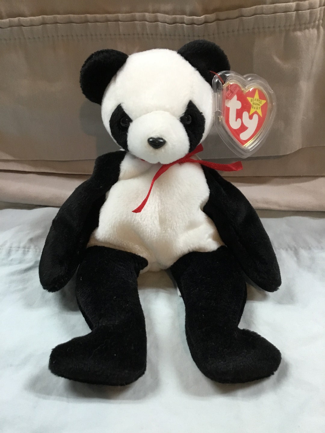 Ty Beanie Baby, "fortune" the Panda, Vintage, Rare, Great Shape - Etsy