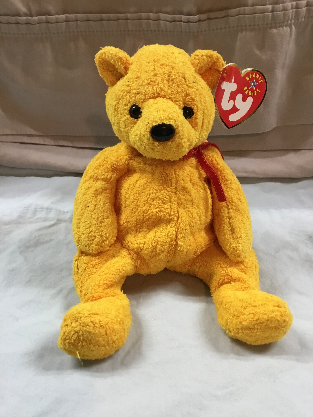 Ty Beanie Baby, "poopsie" the Bear, Vintage, Great Shape - Etsy