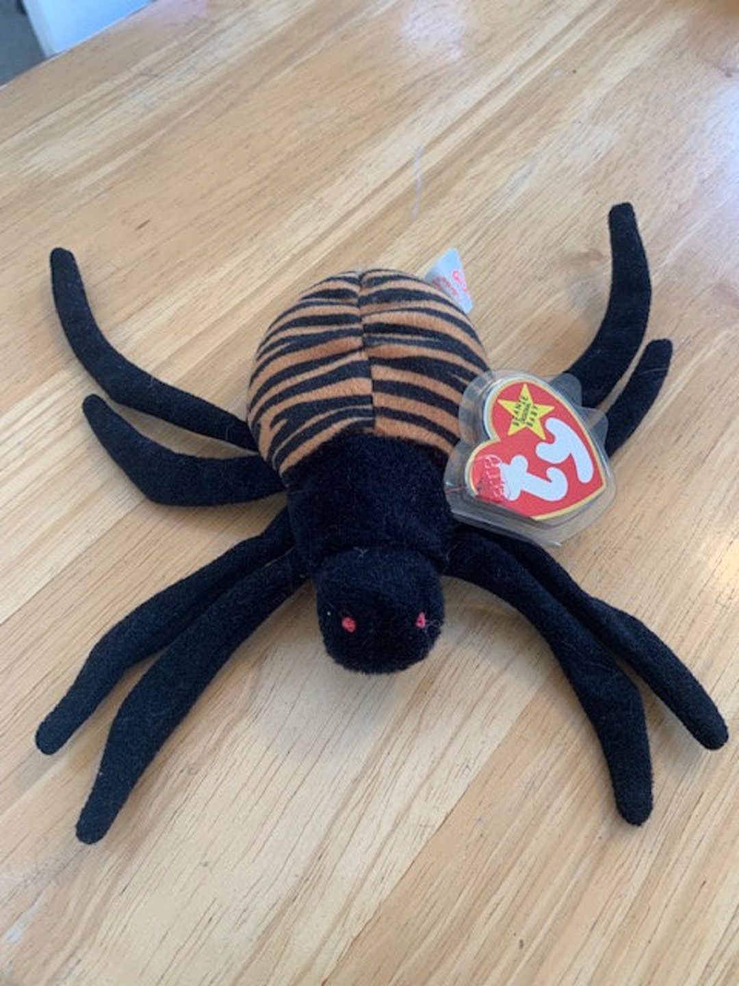 Ty Beanie Baby, "spinner" the Spider, Vintage, PVC Pellets, NMWMT - Etsy